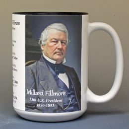 13th US President Millard Fillmore - HistoryMugs.us