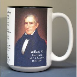 09- 9th US President William Henry Harrison - HistoryMugs.us