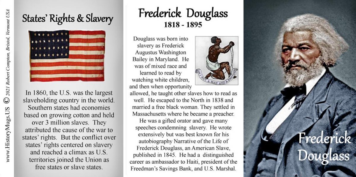 Douglass, Frederick - Civil War - HistoryMugs.us