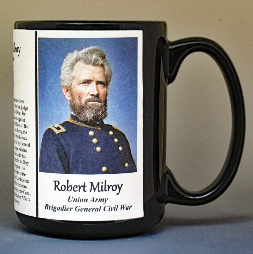 Milroy, Robert - Civil War - HistoryMugs.us