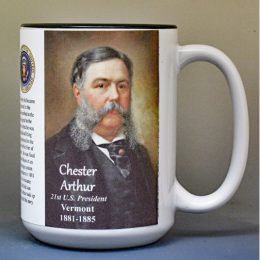21- Ellen Arthur, Wife of Chester Arthur - HistoryMugs.us