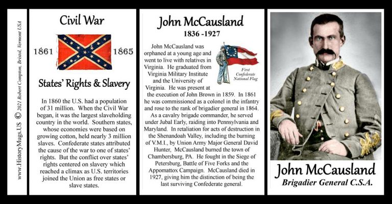 McCausland, John - Civil War - HistoryMugs.us