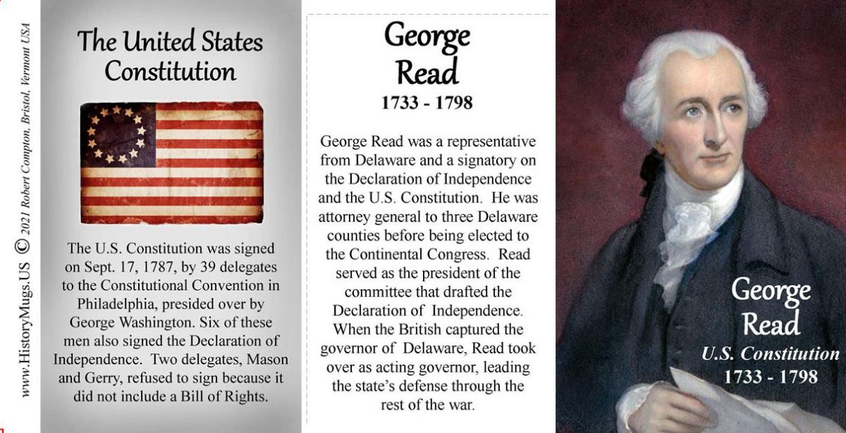 Read, George - United States Constitution - HistoryMugs.us