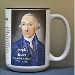 Hewes, Joseph - Declaration of Independence - HistoryMugs.us