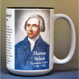 Nelson Jr., Thomas - Declaration of Independence - HistoryMugs.us