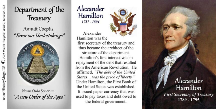 01- Secretary of the Treasury Alexander Hamilton - HistoryMugs.us