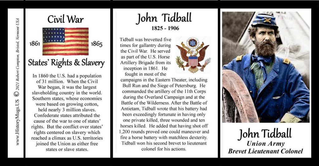 Tidball, John C. - Civil War - HistoryMugs.us