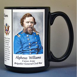 Williams, Alpheus - Civil War - HistoryMugs.us