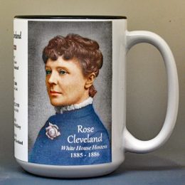 22- Rose Cleveland, White House Hostess - HistoryMugs.us