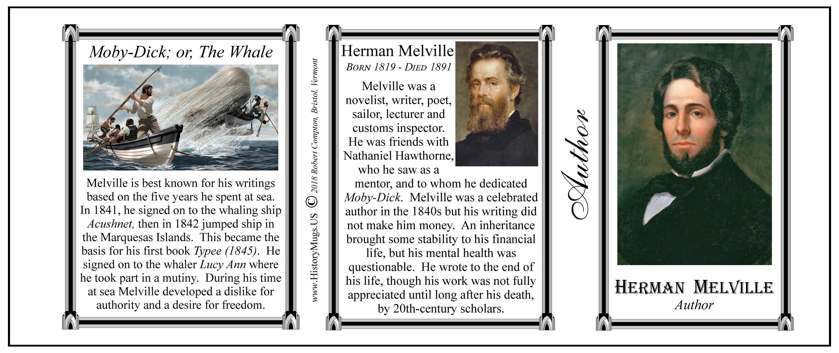 Melville, Herman - Author - HistoryMugs.us