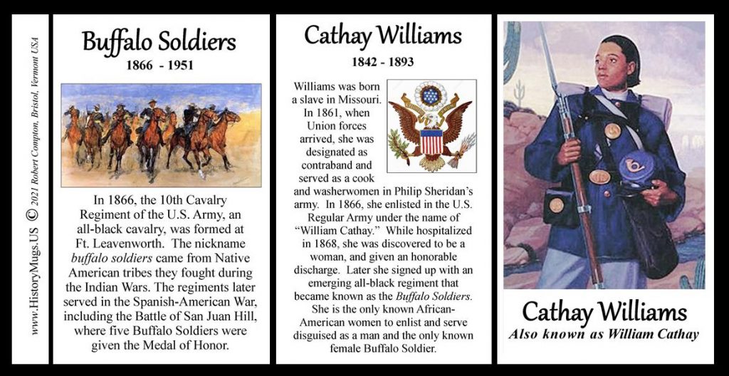 Williams, Cathay - African American History - HistoryMugs.us