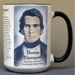 Davenport, Thomas - Scientist & Inventor - HistoryMugs.us