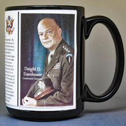 Eisenhower, Dwight - World War II - HistoryMugs.us